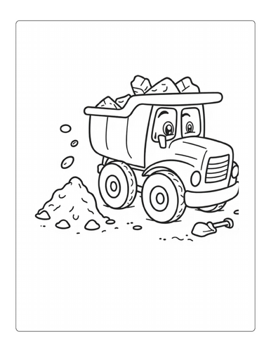 Vehicle Coloring Pages For Kids | Teaching Resources