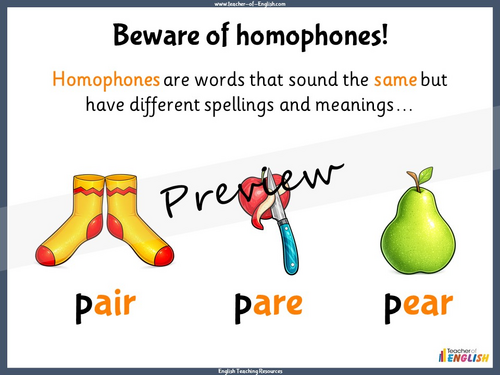 Vowel Trigraphs Making the 'air' Sound - Year 1 Spelling | Teaching ...