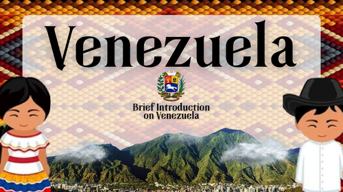 Venezuela Country Study -Geography + Social Studies Presentation ...