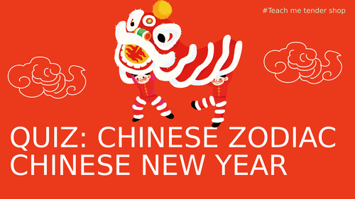 Chinese New Year Quiz. Chinese Zodiac | Teaching Resources