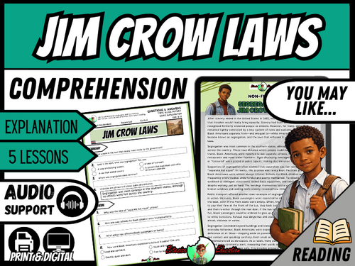 Segregation & Jim Crow Laws | Assembly Presentation | Year 5/6 ...