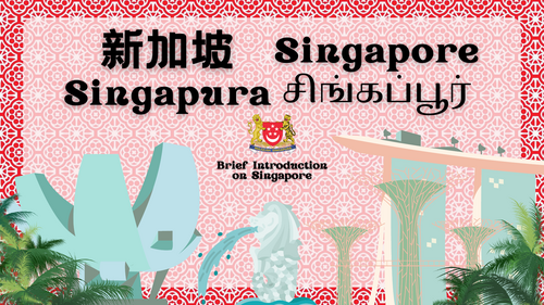 Singapore Country Study - Geography + Social Studies Presentation ...