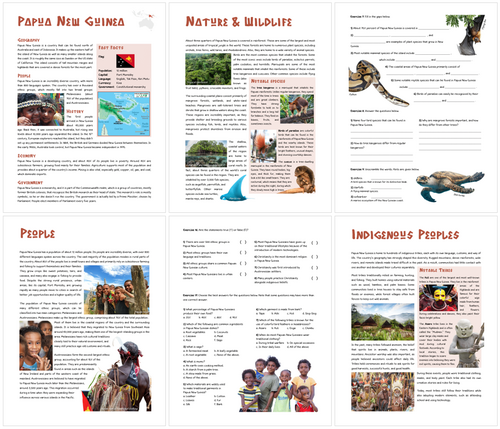 Papua New Guinea (country study) | Teaching Resources
