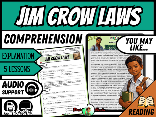 Segregation & Jim Crow Laws | Assembly Presentation | Year 3/4 ...