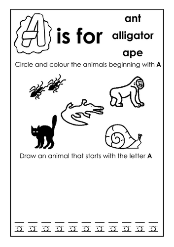 An Alphabet of Animals Pack EYFS KS1 | Teaching Resources