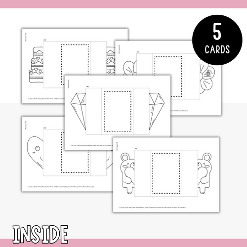 Valentine’s Cards - Printable Craft for Kids | Teaching Resources