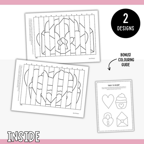 Valentine’s Agamograph - Magical Printable Craft for Kids | Teaching ...