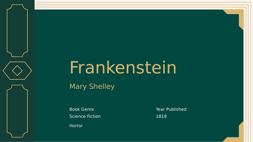 Book in Focus - Mary Shelley's Frankenstein | Teaching Resources