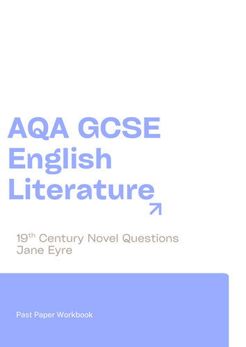 AQA GCSE English Literature Paper One Jane Eyre Questions Past Paper ...