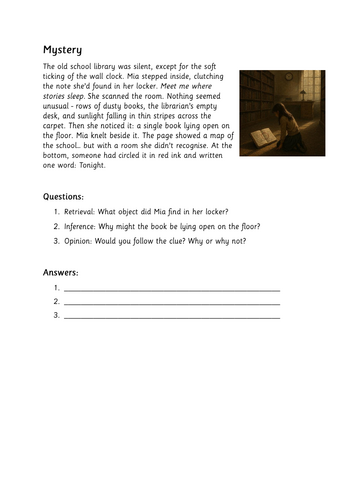 World Book Day Activities Pack – Reading Comprehension, Literacy Event ...