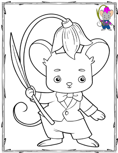 Kids Coloring Pages-Adorable Characters and Happy Adventures | Teaching ...
