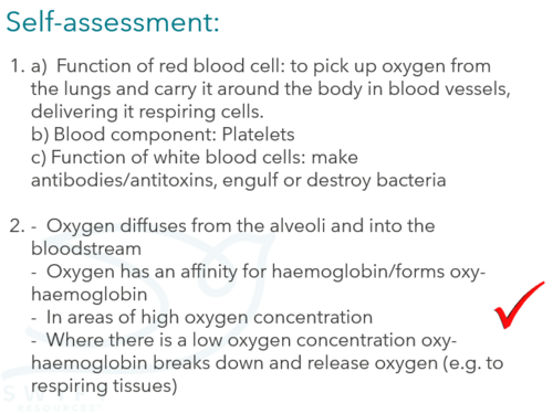NEW WJEC (2026) GCSE Science - The blood | Teaching Resources
