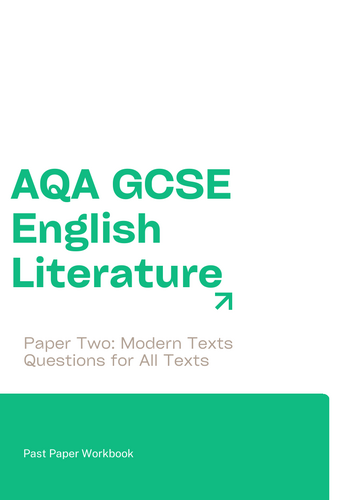 AQA GCSE English Literature Paper Two Shelagh Delaney: A Taste of Honey ...
