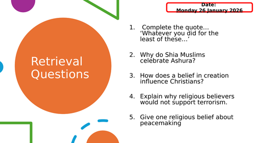 Religion, Peace and Conflict AQA GCSE Religious Studies (Full Unit of ...