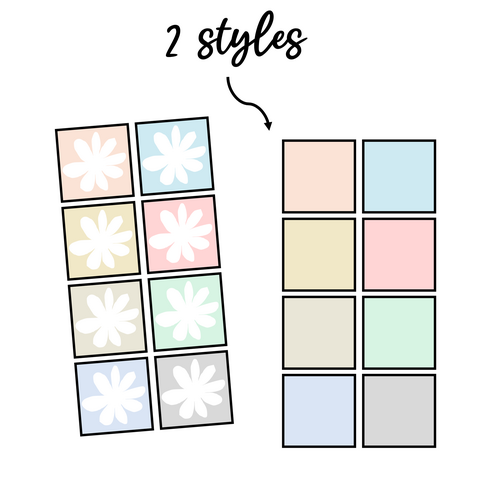 Printable Calendar Numbers, Boho Number Labels, Number Spots, Number ...