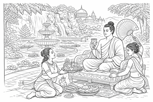 RE Buddhism 8x Colouring Sheets for KS3 | The Four Sights and Buddha's ...