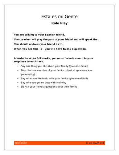 New GCSE - Esta es mi gente Complete Unit Pack | Teaching Resources