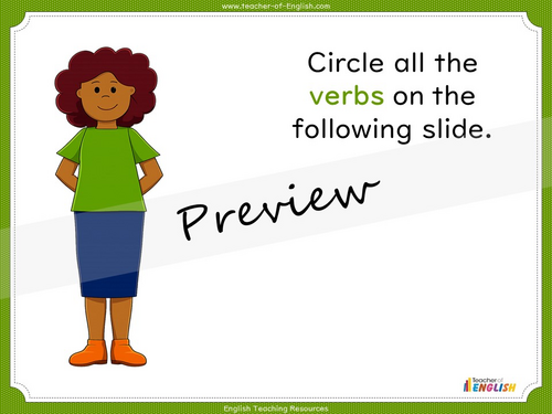 Verbs - Years 3 and 4 Grammar | Teaching Resources