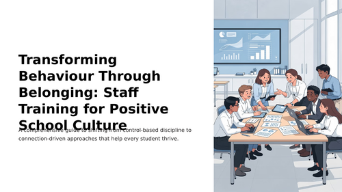Transforming Behaviour Through Belonging: Staff Training for Positive ...