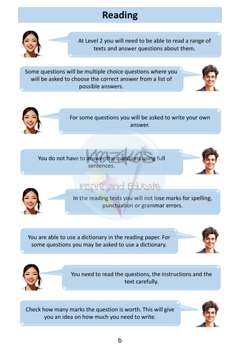 English Functional Skills - Level 2 - Reading Workbook | Teaching Resources