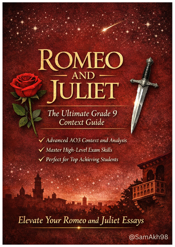 Romeo and Juliet: Ultimate Context Guide (Grade 9 AO3) | High-Attaining ...