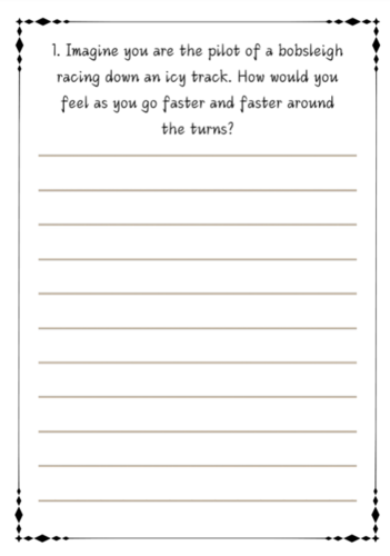 Epic Bobsleigh Nonfiction Text & Worksheets for Kids, Winter Olympics ...
