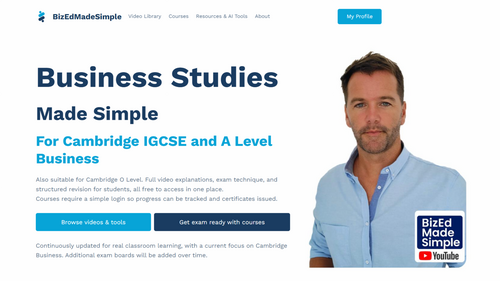 IGCSE Business 0264 (2027) Unit 5.1 Finance: Needs and Sources Press ...