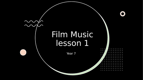KS3 Film Music 4 lessons, worksheets and a cover lesson | Teaching ...