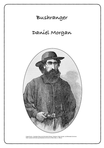 Daniel "Mad Dog" Morgan Bushranger (Years 5–6) The Australian Colonies ...