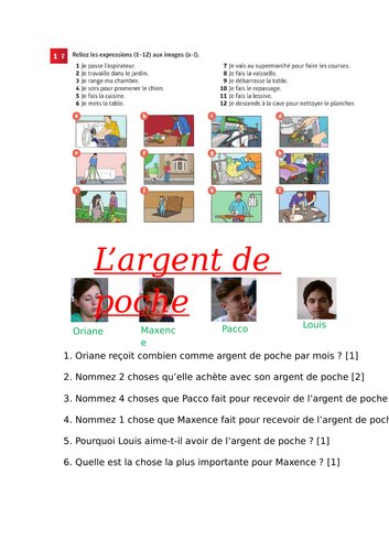 iGCSE French - Module 1: Qui suis-je? | Teaching Resources