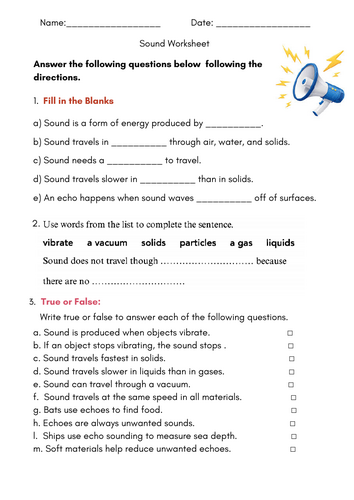 Sound/Reflection of Sound – KS3 Science | Complete Lesson Pack (PPT ...
