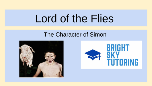 Lord of the Flies Simon Revision Notes | Teaching Resources
