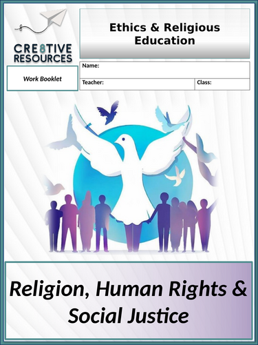 RE Student Work Booklet Religion, Human Rights & Social Justice ...