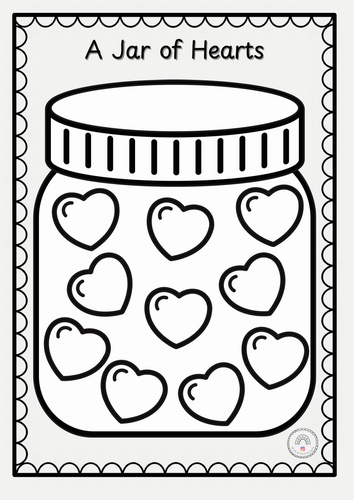 Jar of hearts - Love/Valentines | Teaching Resources