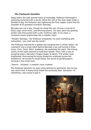 Year 5 Guided Reading - independent activities linked a variety of ...