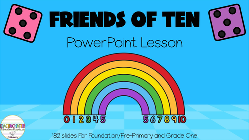 Friends of Ten PowerPoint Number Bonds to 10 EYFS & Year 1 Maths ...