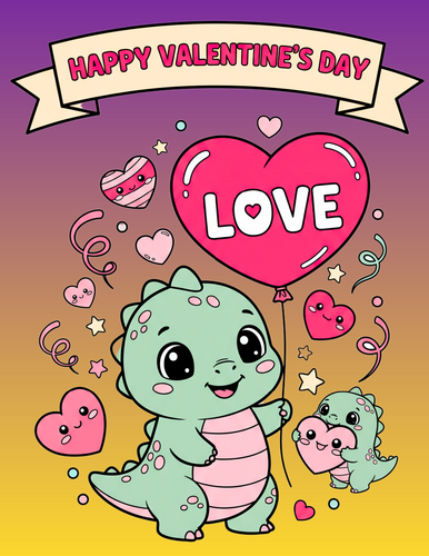 Valentines Day Coloring Sheets | No-Prep Kindergarten February Activity ...