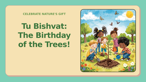 Tu Bishvat Assembly – Primary School (KS1 & KS2) | Jewish Festival ...