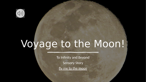 Voyage to the Moon sensory story (SEND, PMLD, ASC, SLD) | Teaching ...