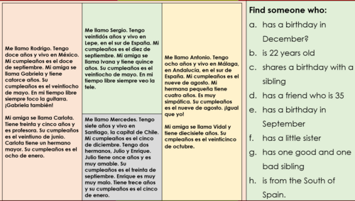 ¿Cuándo es tu cumpleaños? - When is your birthday? (KS3 Spanish bundle ...