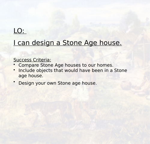 KS2 History - The Stone Age - Full Unit | Teaching Resources