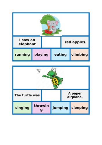 English - Animals Topic - KS1 & 2 SEN - Word Types | Teaching Resources