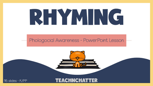 Rhyming Lesson PowerPoint Phonological Awareness EYFS & KS1 | Teaching ...