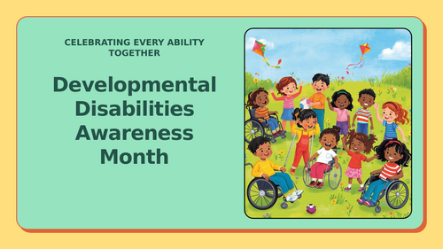 Developmental Disabilities Awareness Month Assembly | Primary School ...
