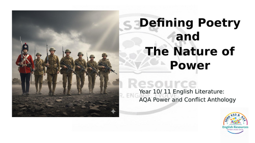 Introduction to AQA conflict poetry SEND | Teaching Resources