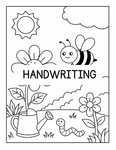 Spring A–Z Handwriting Practice Workbook – Alphabet Tracing & Seasonal ...