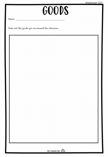 Needs and Wants Goods and Services Kindergarten Worksheets | Teaching ...