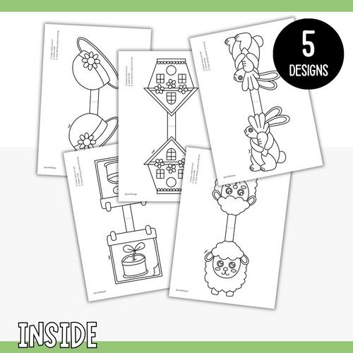 Printable Spring Garland - Craft for Kids | Teaching Resources