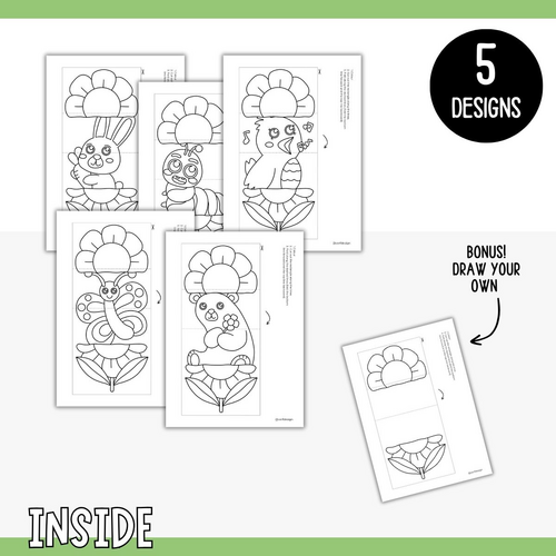 Surprise Spring Flowers - Printable Craft for Kids | Teaching Resources