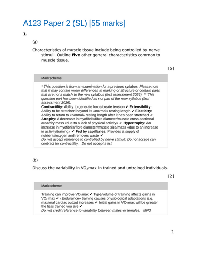 IB Sports, Exercise & Health Science (SEHS) 2026: Official Question ...